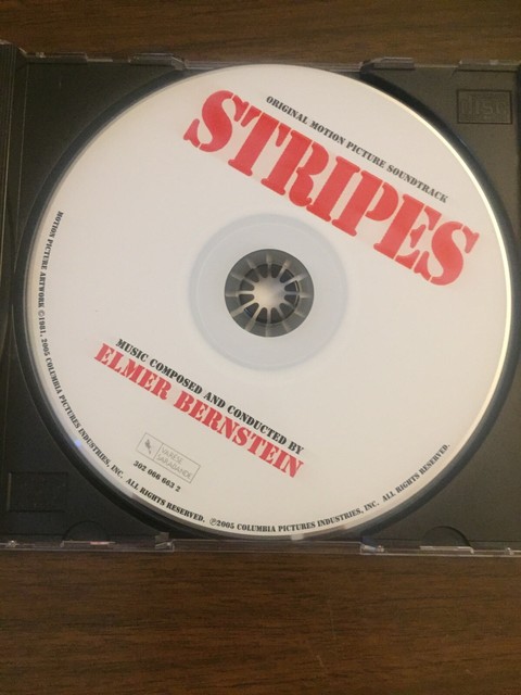 Stripes [Original Motion Picture Soundtrack] by Elmer Bernstein ...