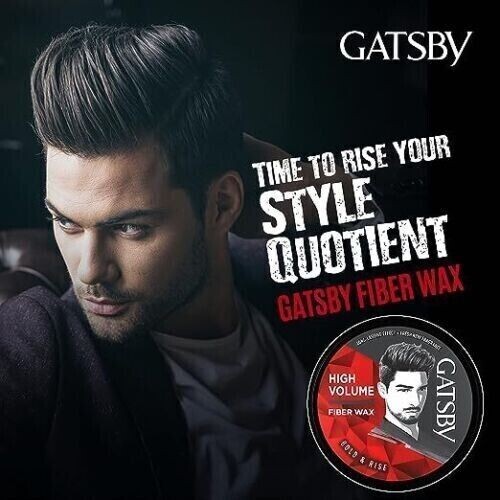 Gatsby Styling Fiber Wax Non Sticky, Anytime Re-Stylable Hair Wax for ...