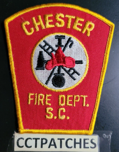 CHESTER, SOUTH CAROLINA FIRE DEPARTMENT PATCH SC | eBay