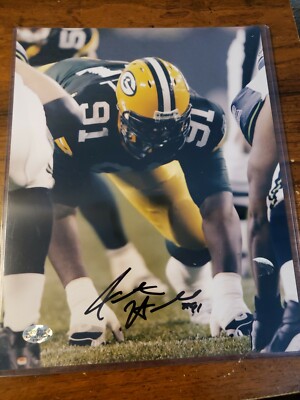 Justin Harrell Signed Green Bay Packers 8x10 Photo W/COA | eBay