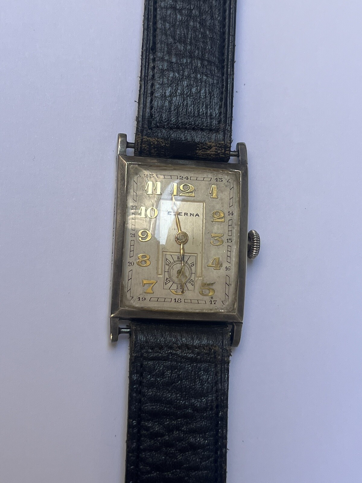 Eterna Women Clock Orologio Vintage Silver Italy | eBay