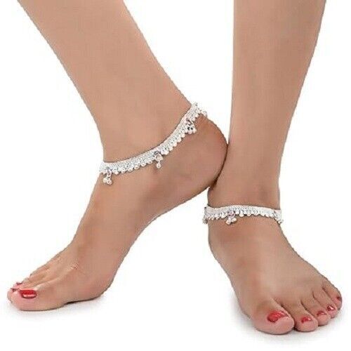 Indian Traditional Oxidied Anklet/Payal/Pajeb for Women & Girls | eBay