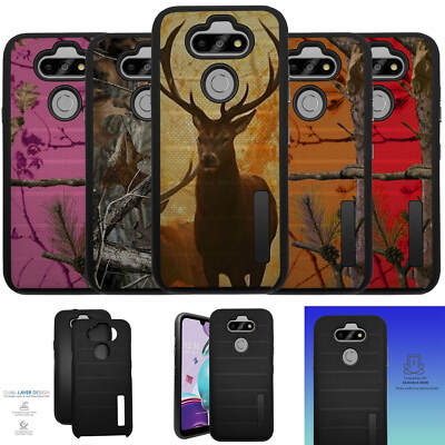 For [LG Tribute Monarch /Risio 4[GRIP TACTICAL SET4] Shockproof Dual ...