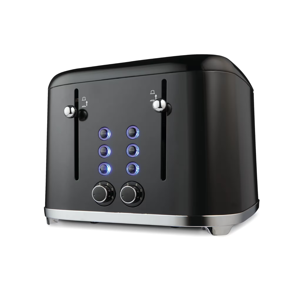 Baccarat The Toasty Slice 4 Slice Toaster 28.5X29.0X19.3cm Black | eBay ...