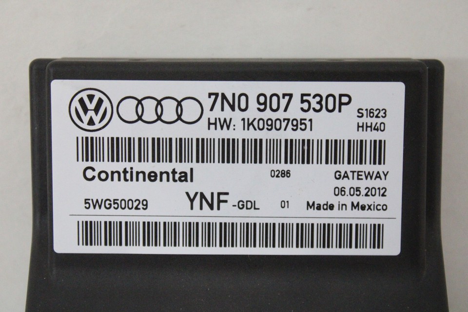2012 VW PASSAT GATEWAY CONTROL MODULE 7N0 907 530 P OEM 12 13 14 15 | eBay