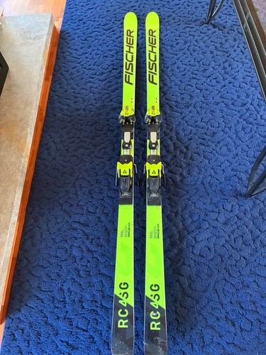 Fischer RC4SG Super G race skis - Size 196 | eBay