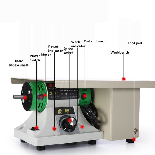Gem Jade Tabletop Grinding Machine Table Saw Cutting Engraving ...