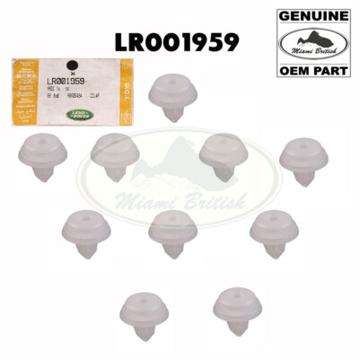 LAND ROVER SILL CLIP SET x10 RANGE 03-09 LR001959 OEM | eBay