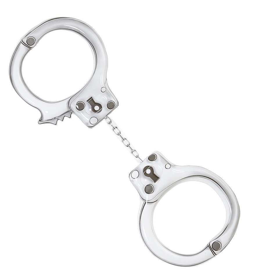 AUFBLASBARE HANDSCHELLEN Junggellenabschied Häftling Sträfling Kostüm ...