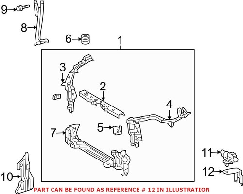 Genuine OEM Ambient Air Temperature Sensor Bracket For Toyota ...