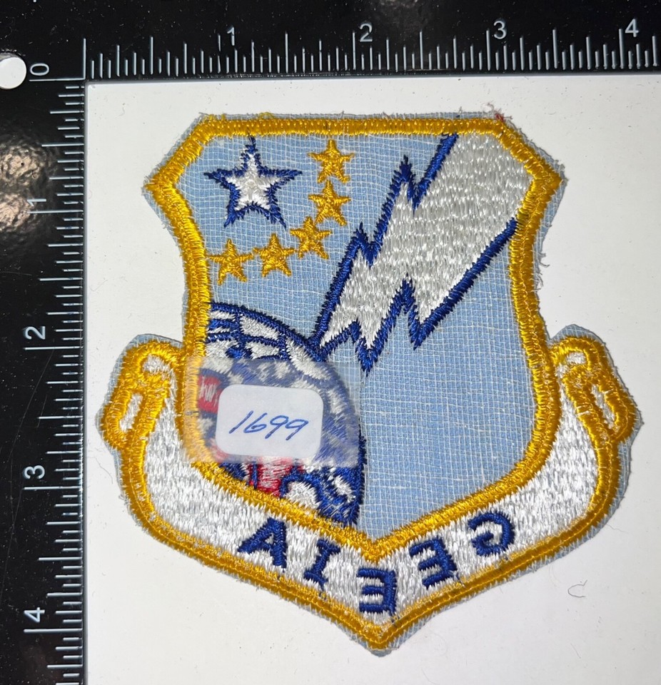 Cold War USAF GEEIA Ground Electronic Engineering Installation Patch | eBay