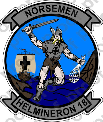 STICKER USN HM 18 Norsemen | eBay