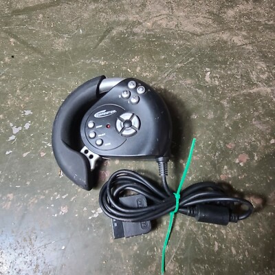 Vintage Radica Gamester “Pro-Racer” PS2 Handheld Steering Wheel ...