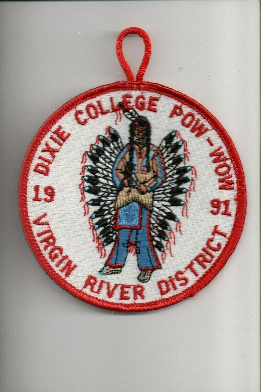 1991 Virgin River District Dixie College Pow-Wow patch | eBay