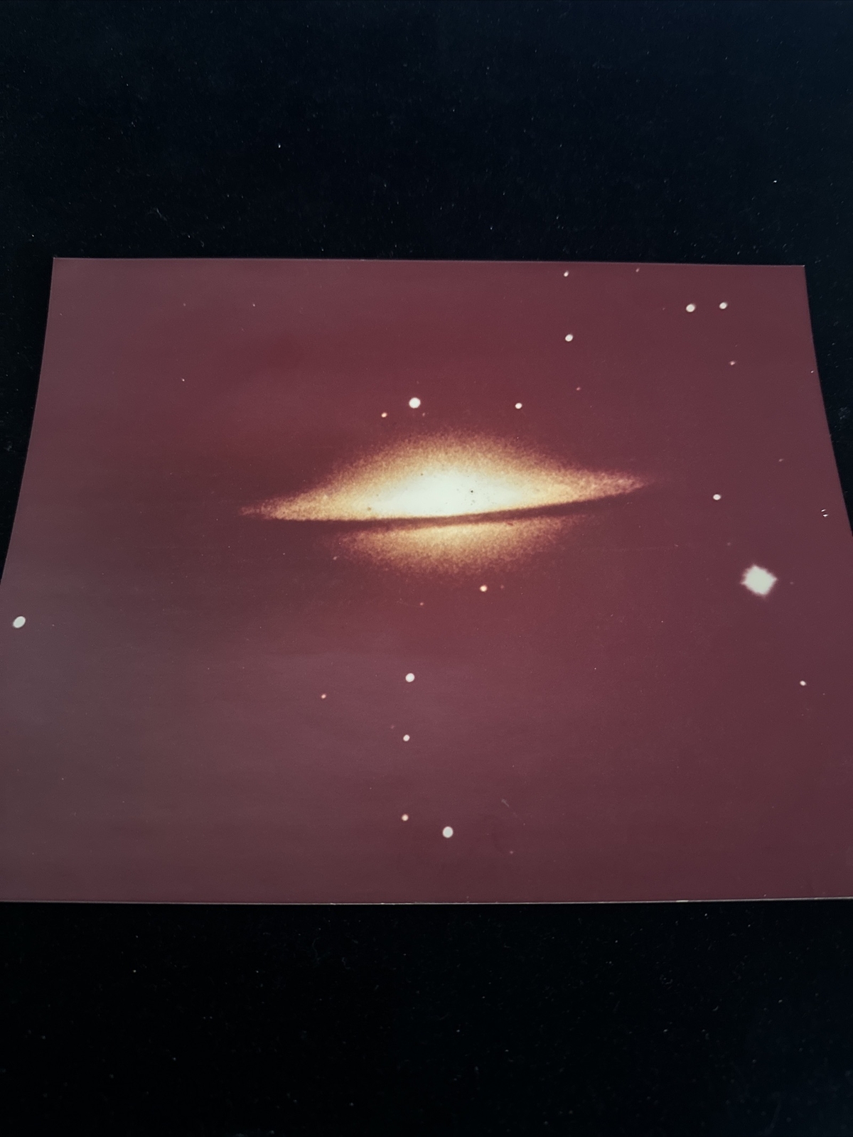 Nasa NGC 4594, M104 Edge-On Spiral Galaxy in Virgo 8x10 Photograph -Dye ...