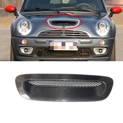 For Mini Cooper R53 2002-2006 Real Carbon Fiber Hood Bonnet Scoop Air ...