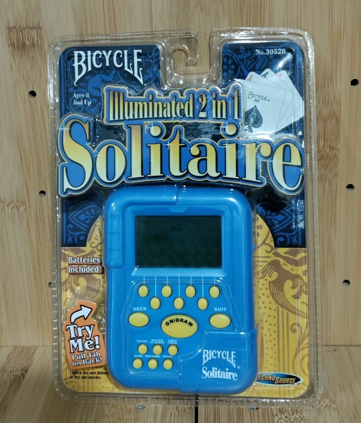 Bicycle Illuminated 2 In 1 Solitaire Electronic Handheld Game | eBay