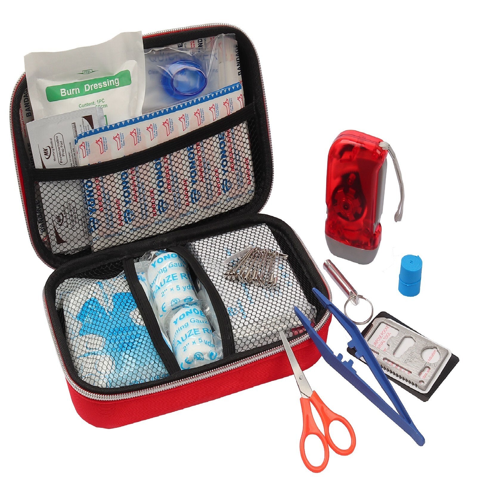 279 Pc First Aid Kit Tactical Emergency Trauma Military Survival Travel ...