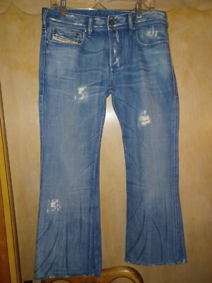DIESEL ZATHAN 772 00772 JEANS W34 L28.5 34x29 34 29 100% AUTHENTIC ...