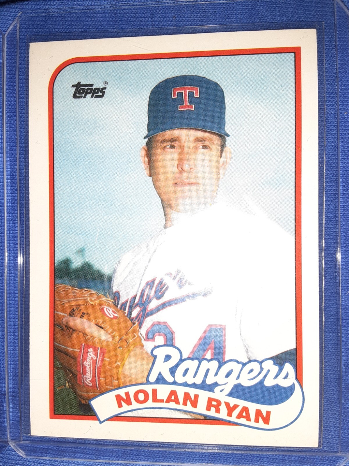 1989 Topps Traded Nolan Ryan #106T Texas Rangers HOF - Free Shipping ...