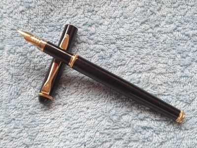 🔴UNKNOWN BRAND fountain pen IRIDIUM POINT GERMANY nib F / Combine ...