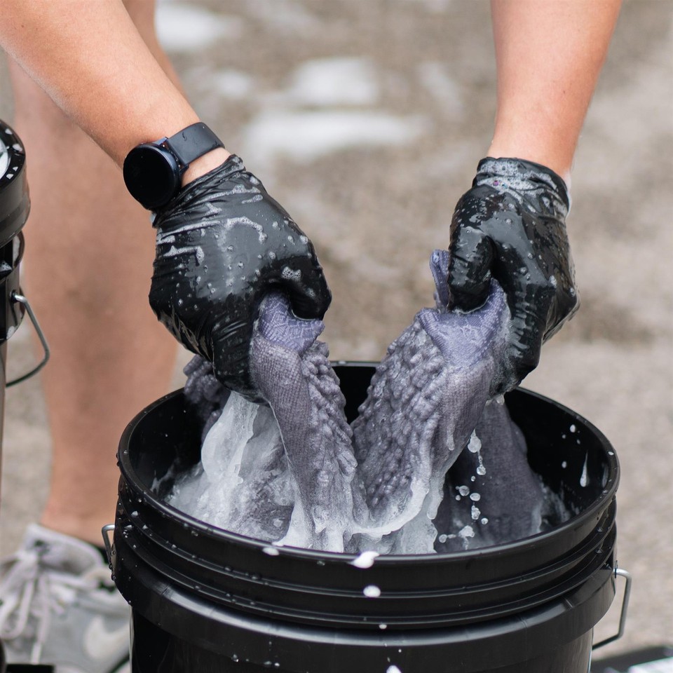Car Gods 20L Jet Wash Wax Detailing Bucket Bundle Bucket Grit Lid Caddy ...