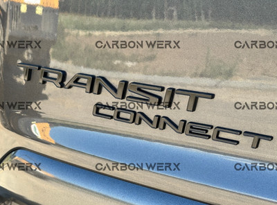 Ford Transit Connect Gloss Black Badges Badge Set | eBay UK