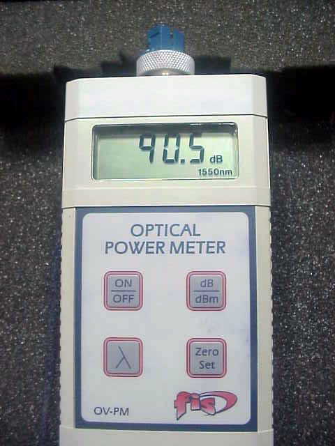 3 Items- FIS Fiber Optic Power Meter + Single and Dual Light Sources OV ...
