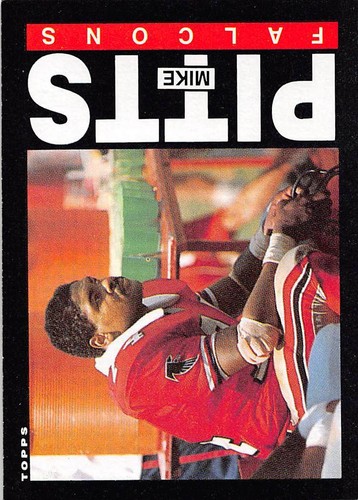 Mike Pitts 1985 Topps #18 RC Falcons ID:24206 | eBay
