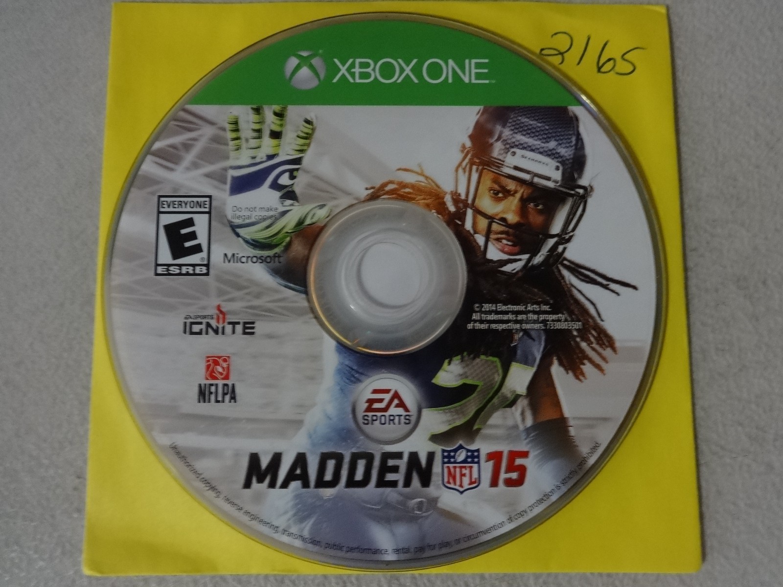 EUC Madden 15 XBOX One XB1 Game Disc Only Free Ship | eBay