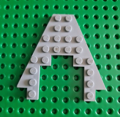 Lego Flügel Flügelplatte 8x8 mit Ausschnitt 3x4 alt hellgrau Wedge 6104 ...