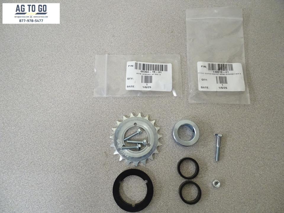 Trimble TC Electric Clutch: Hardware Kit 4 Pack - Deere P/N 140010-04 ...