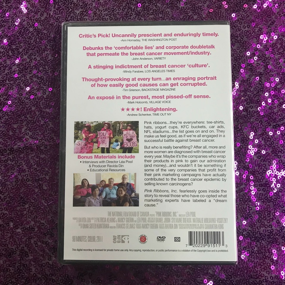 PINK RIBBONS, INC. (2011; Breast Cancer Documentary) [DVD] - SEALED ...