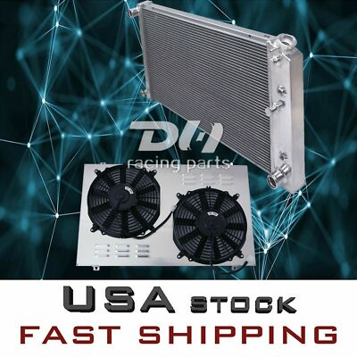 28''W 3Row Radiator Shroud Fans For Chevy Cars C/K/G 10 20 30 Pickup 68 ...