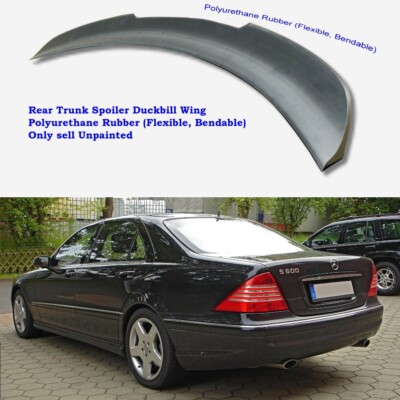 Duckbill 255YC Rear Trunk Spoiler Wing Fits 2000~2006 Mercedes Benz S ...