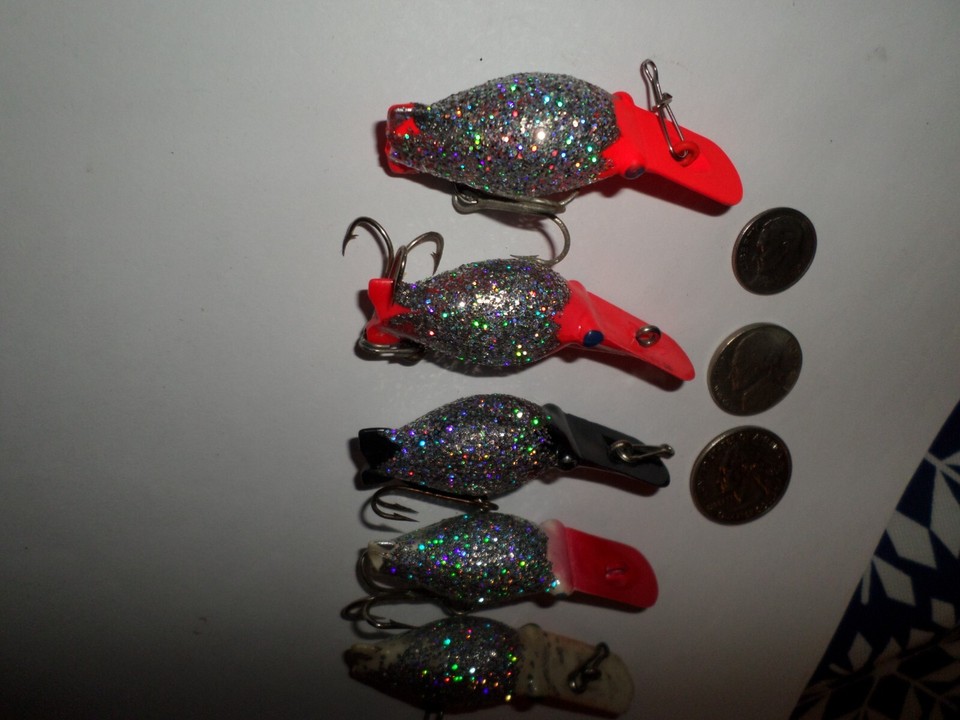 5 Vintage Luhr Jensen Pre Rapala Hot Shot Custom Fishing Lures | eBay