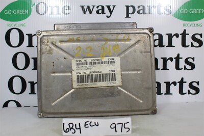 16228016 Chevrolet Cavalier 1997-1999 Engine Control Unit ECU Module ...