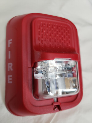 System Sensor SRL Fire Alarm Alert Strobe Light - Red 783863047480 | eBay