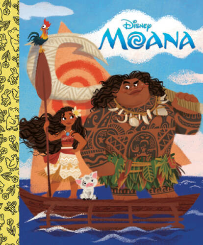 Moana Little Golden Board Book (Disney Princess) (Little Golden Board ...
