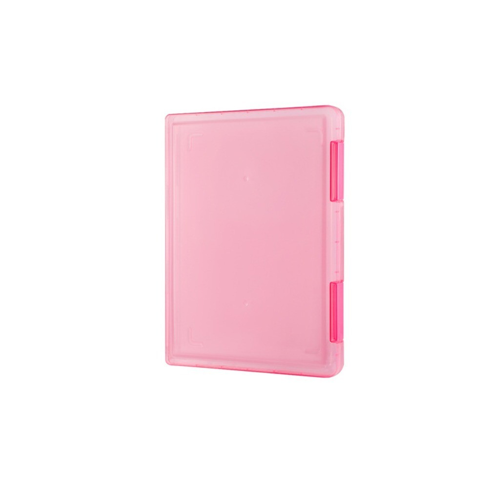 Square Shape Transparent Storage Box Plastic Information File Box | eBay