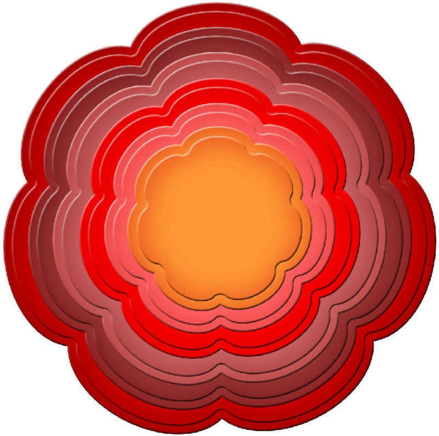 Die Cutting Templates Spellbinders Flower Burst Die Templates - Paper ...