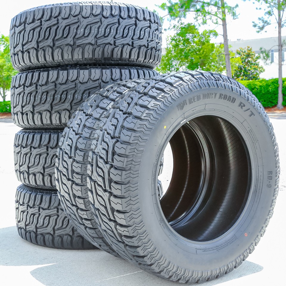 4 Tires Red Dirt Road RD-9 R/T LT 33X12.50R20 Load E 10 Ply RT Rugged ...