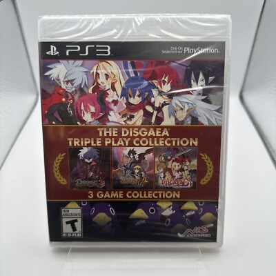 Brand New - Disgaea Triple Play Collection (PlayStation 3, PS3) Factory ...