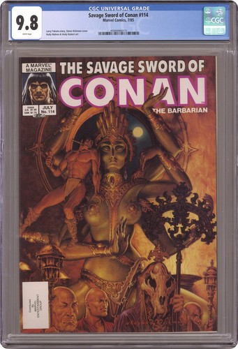 Savage Sword of Conan #114 CGC 9.8 1985 4509496013 | eBay