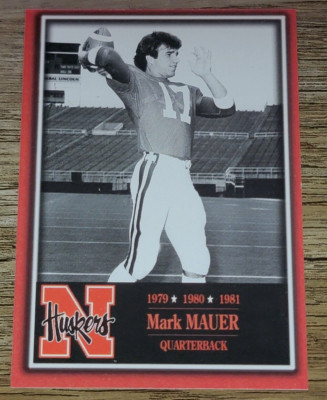 TK Legacy Nebraska Cornhuskers #N8 Mark Mauer | eBay