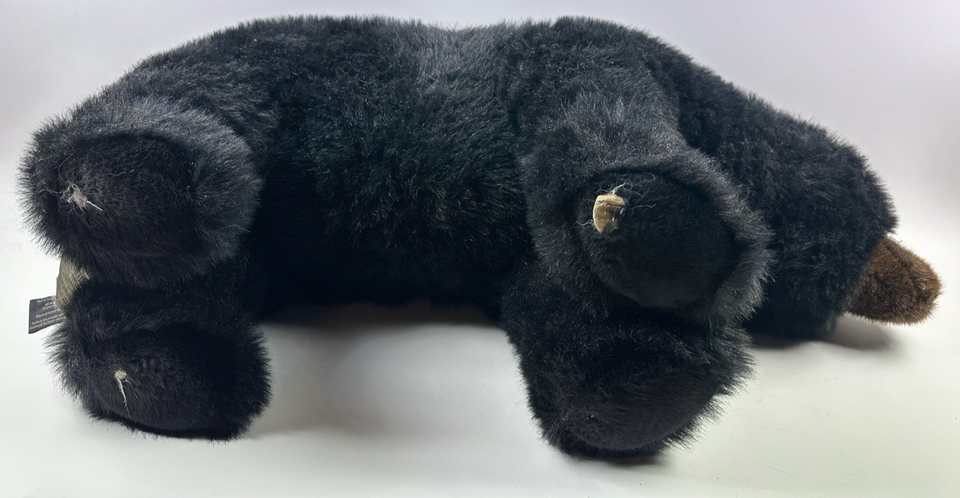 Vintage Black Bear Footstool Bench Ditz Design "The Hen House" Cabin ...