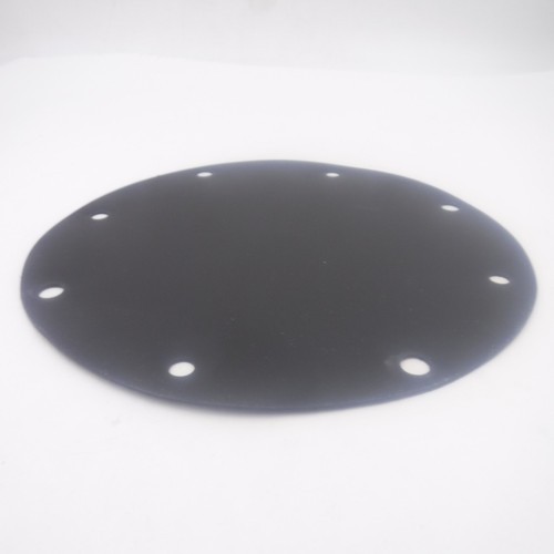 2 Pack M & P 12" Plastic Flat Round Flange Protectors 8 Hole, 0.4" Hole ...