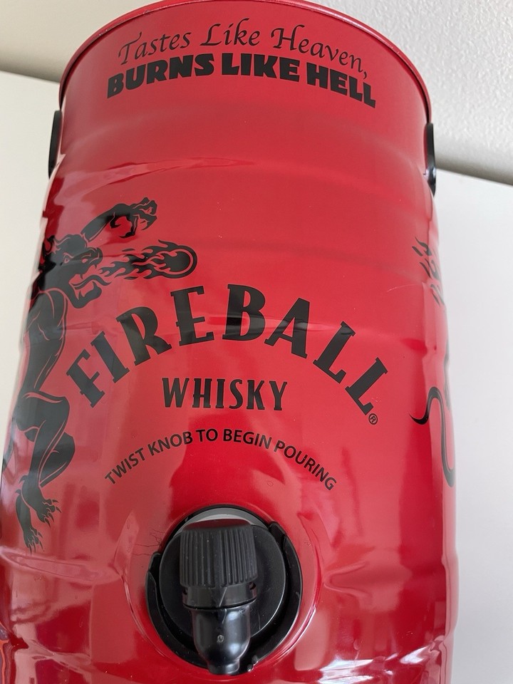 Fireball 5.25 Liter Whisky Keg Empty Refillable | eBay