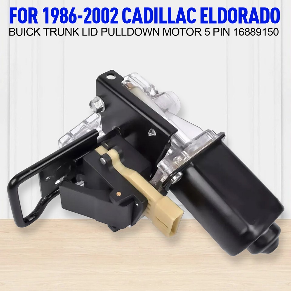 Trunk Lid Pulldown Motor For 1986-2002 Cadillac Eldorado Buick 5 Pin ...