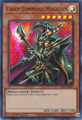 Chaos Command Magician - LDS3-EN083 - Ultra Rare - 1st Edition x1 ...